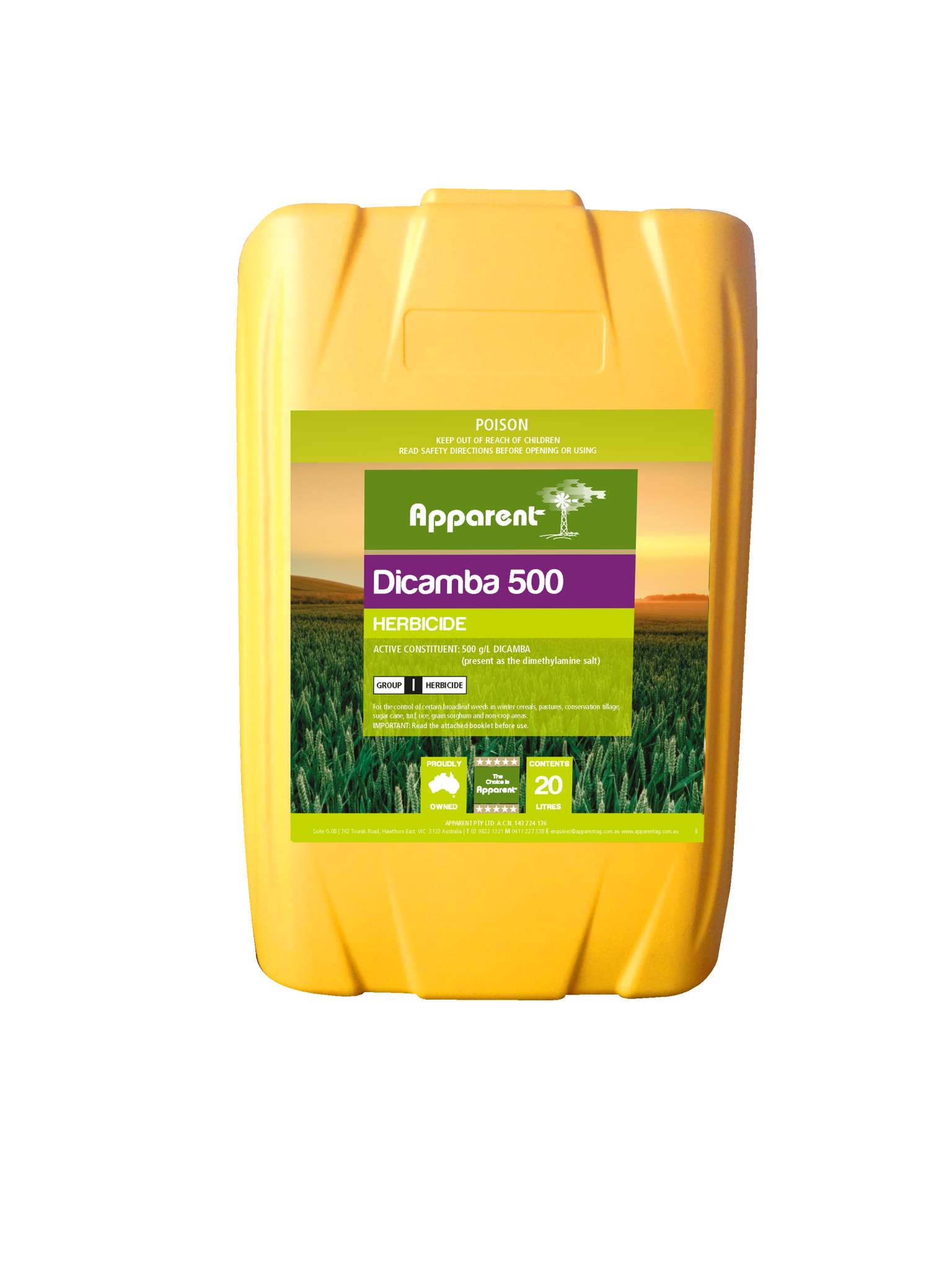 Apparent Dicamba 500 - Apparent Ag